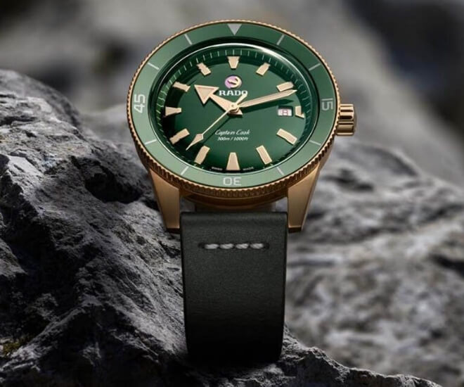 High Time For Summer: Rado Captain Cook Bronze Automatic | LUXUO Malaysia