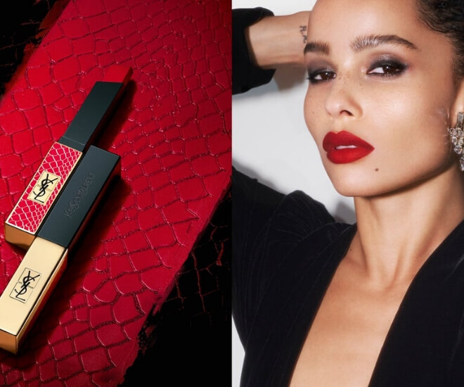 Walk on the wild side with YSL Beauty feat. Zoë Kravitz and Edie ...