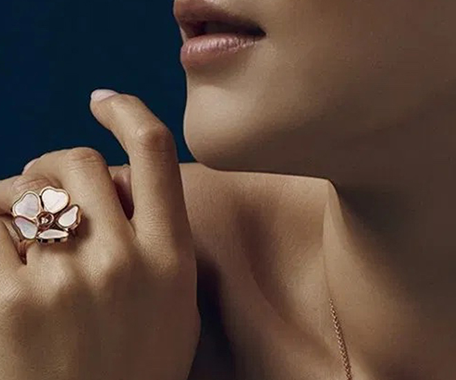 The Happy Hearts Flowers Ring by Chopard | LUXUO Malaysia